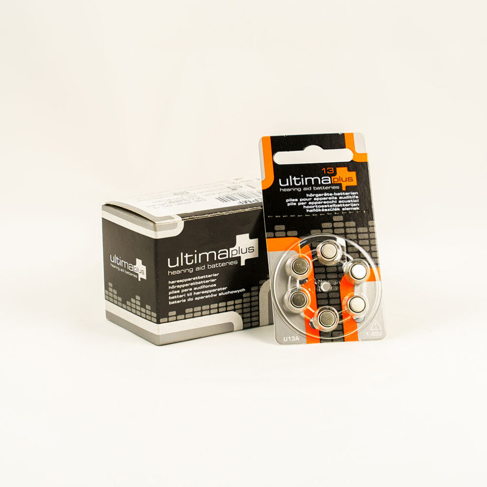 Ultima 13A Batteries (1 Box of 60 Cells) - EarDoc